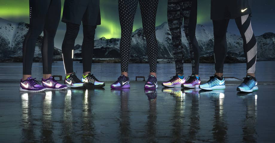 Nike Preps for Dark Days With Multicolor Reflective Runners | Complex