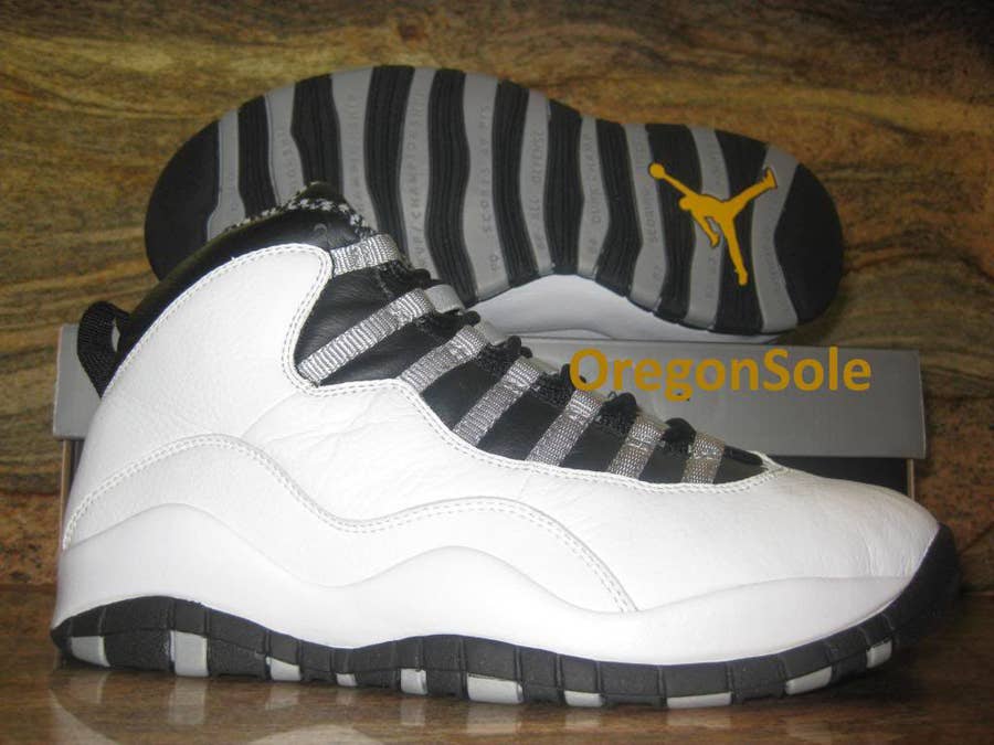 Jordans 10 Steel On Feet