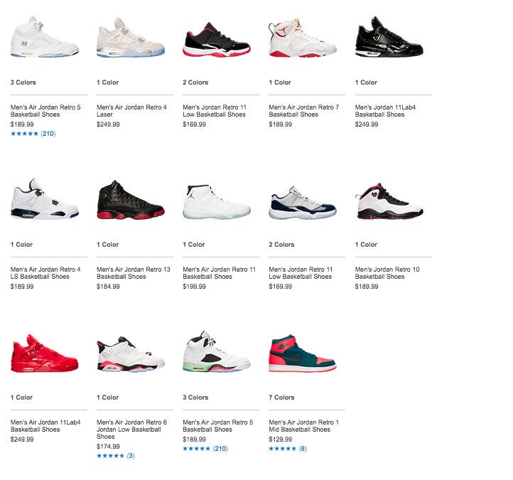 Finish Line Got Charged Up and Just Restocked a Bunch of Air Jordans ...