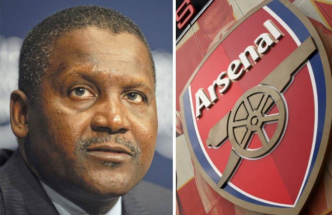 This Nigerian Entrepreneur Worth £8 Billion Wants to Buy Arsenal | Complex