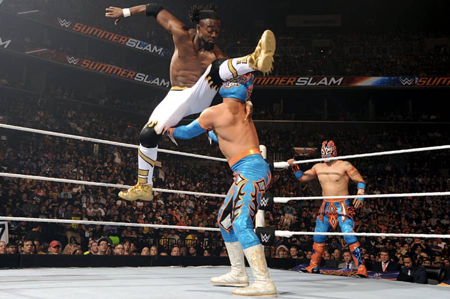 Exclusive: Wale Interviews Kofi Kingston About Wrestling in Sneakers in ...