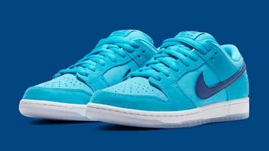 Best Look Yet at the 'Blue Fury' SB Dunk Low | Complex