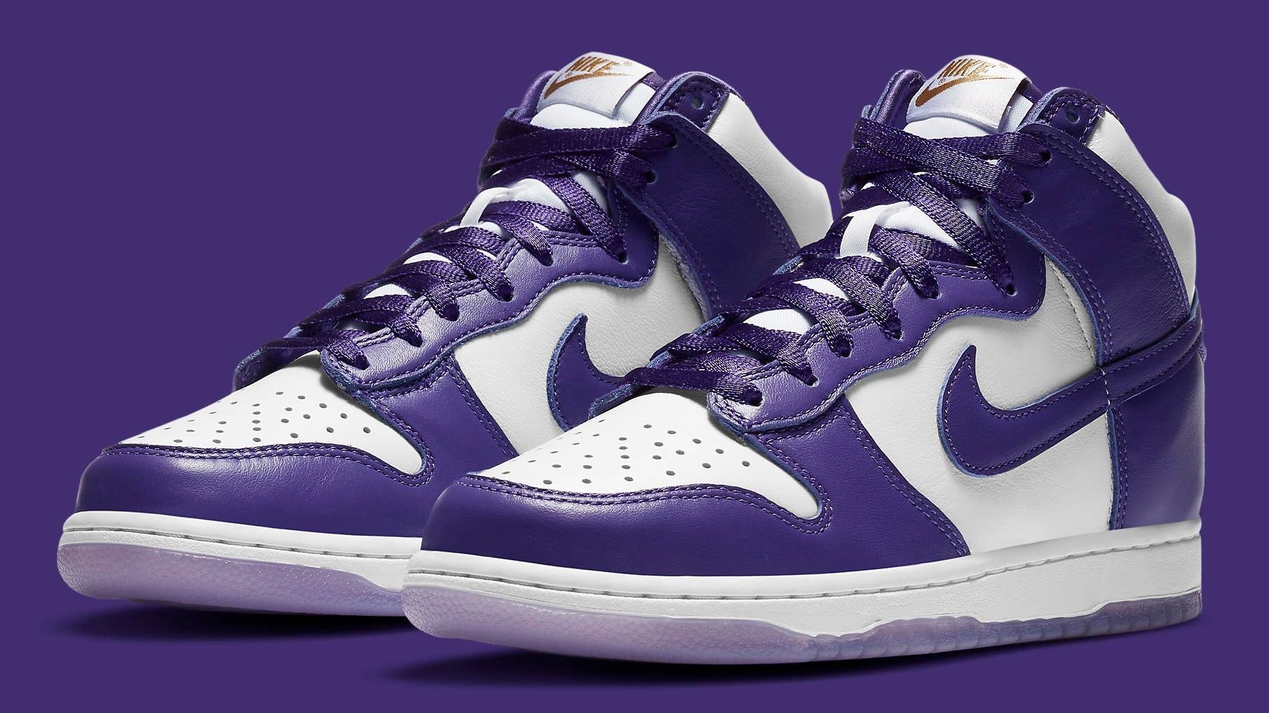 'Varsity Purple' Nike Dunk High Returns This Week | Complex
