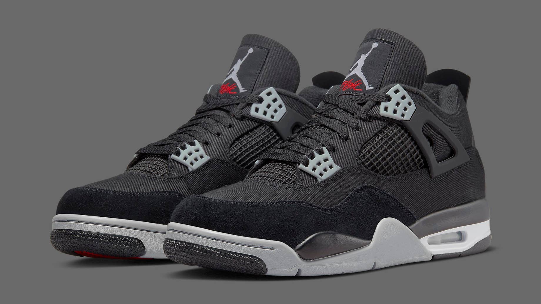 'Black Canvas' Air Jordan 4 Releases In October | Complex