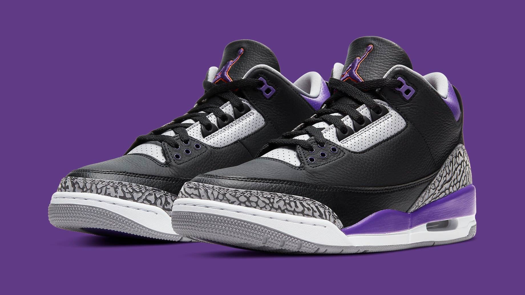Detailed Look at the 'Court Purple' Air Jordan 3 | Complex