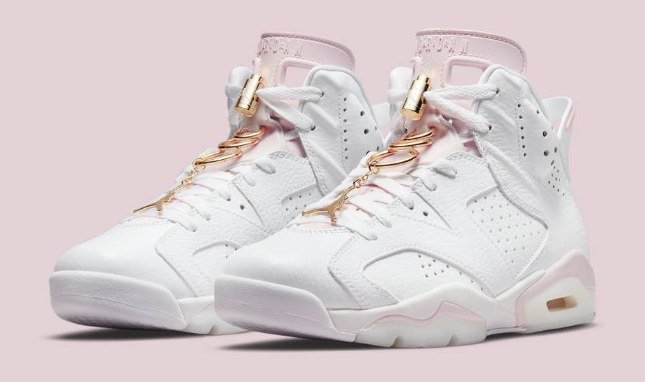 Women's Exclusive 'Gold Hoops' Air Jordan 6 Is Dropping Soon | Complex