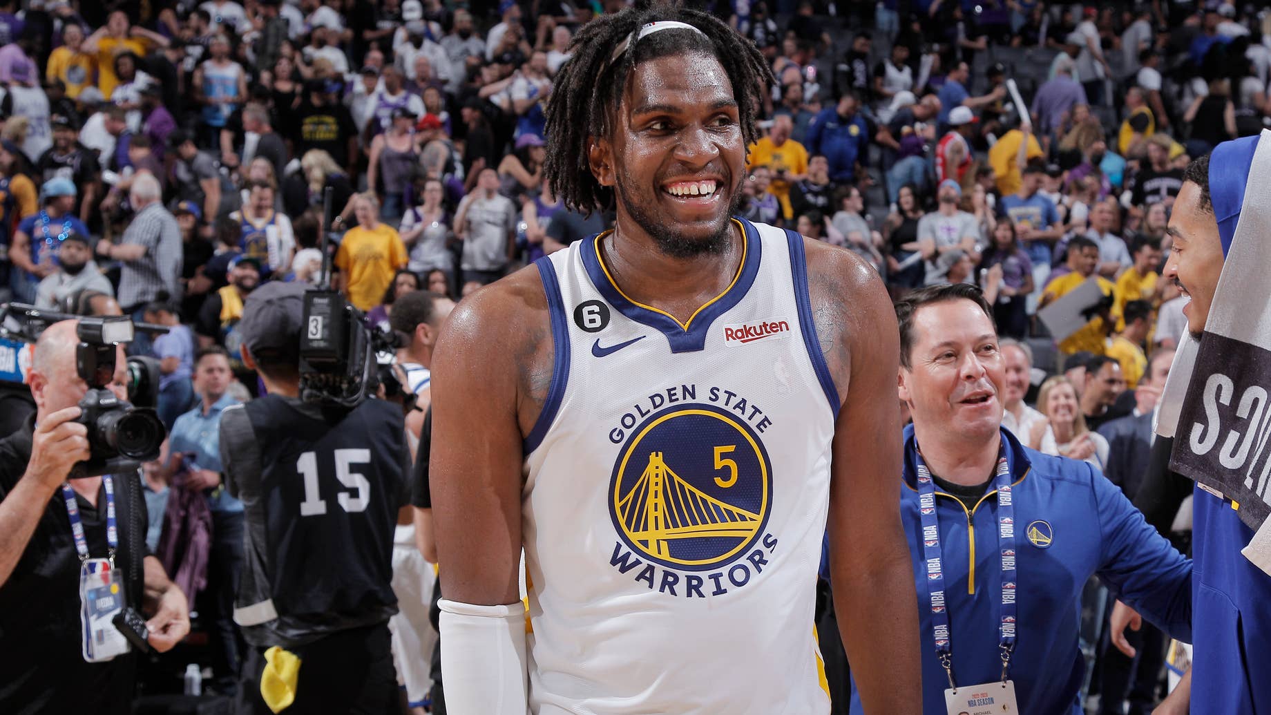 Kevon Looney Claps Back at People Saying the Warriors Set Illegal ...