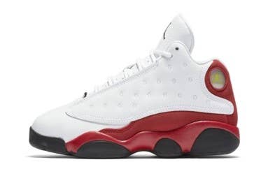 'White/Red' Air Jordan 13s Are Releasing For Kids Too | Complex