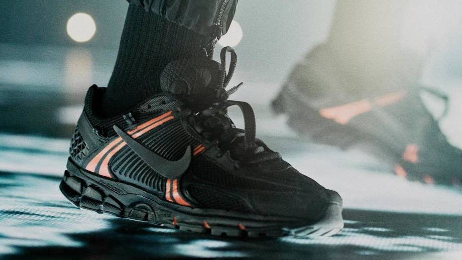 Drake Debuts a New Nike Zoom Vomero 5 Colorway on Stage in Paris | Complex
