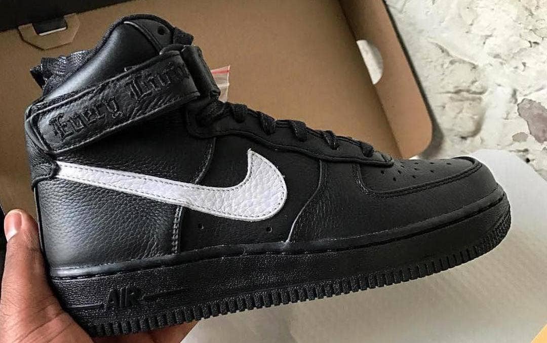 ASAP Bari Previews Another Vlone x Nike Air Force 1 High Quickstrike ...