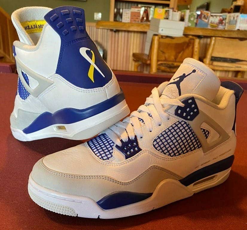 Exclusive Air Jordan 4 Designed by Make-A-Wish Patient | Complex