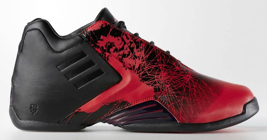 Black and Red Team Up For a New adidas T-Mac 3 | Complex