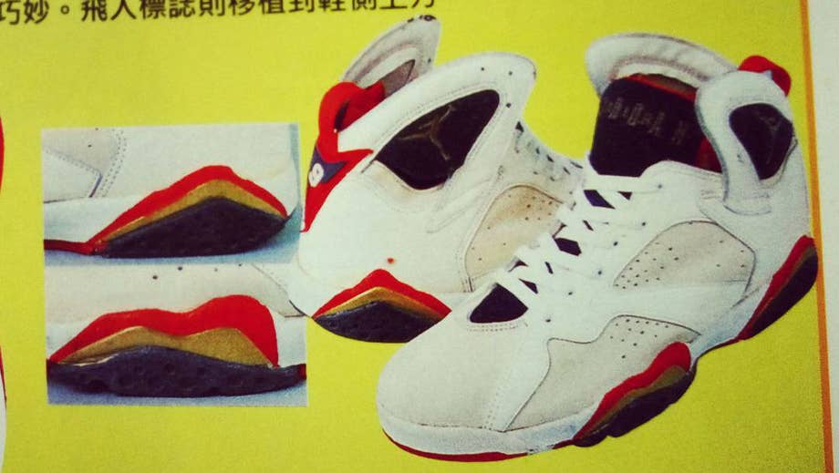 You've Never Seen the "Olympic" Air Jordan 7 Like This | Complex
