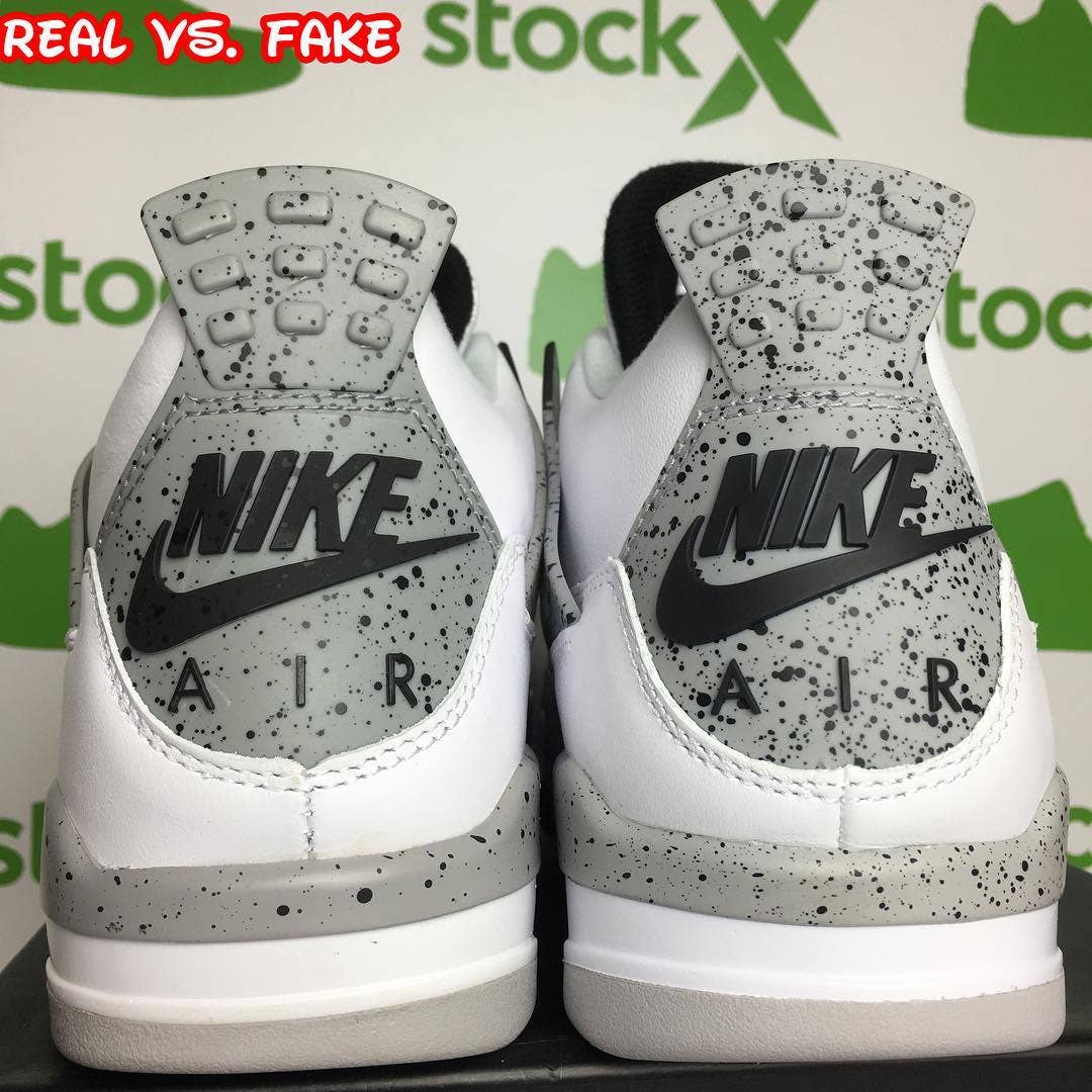 How To Tell If Your "Cement" Air Jordan 4 Retros Are Real or Fake | Complex