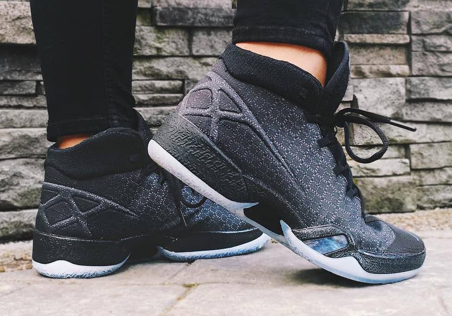 An On-Feet Look at "Blackout" Air Jordan 30s | Complex