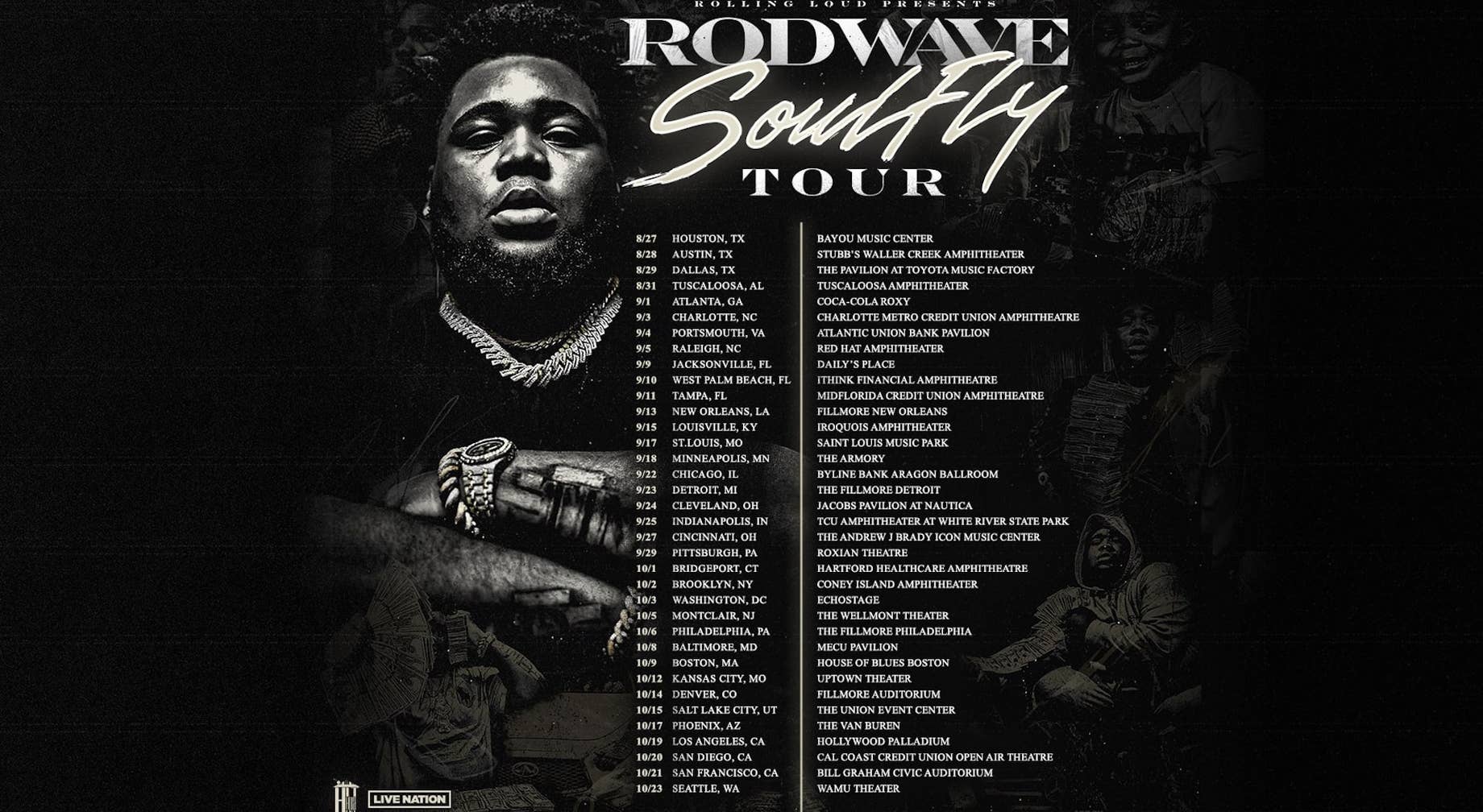 Rod Wave Announces Fall Tour, Kicking Off Rolling Loud's New Concert ...