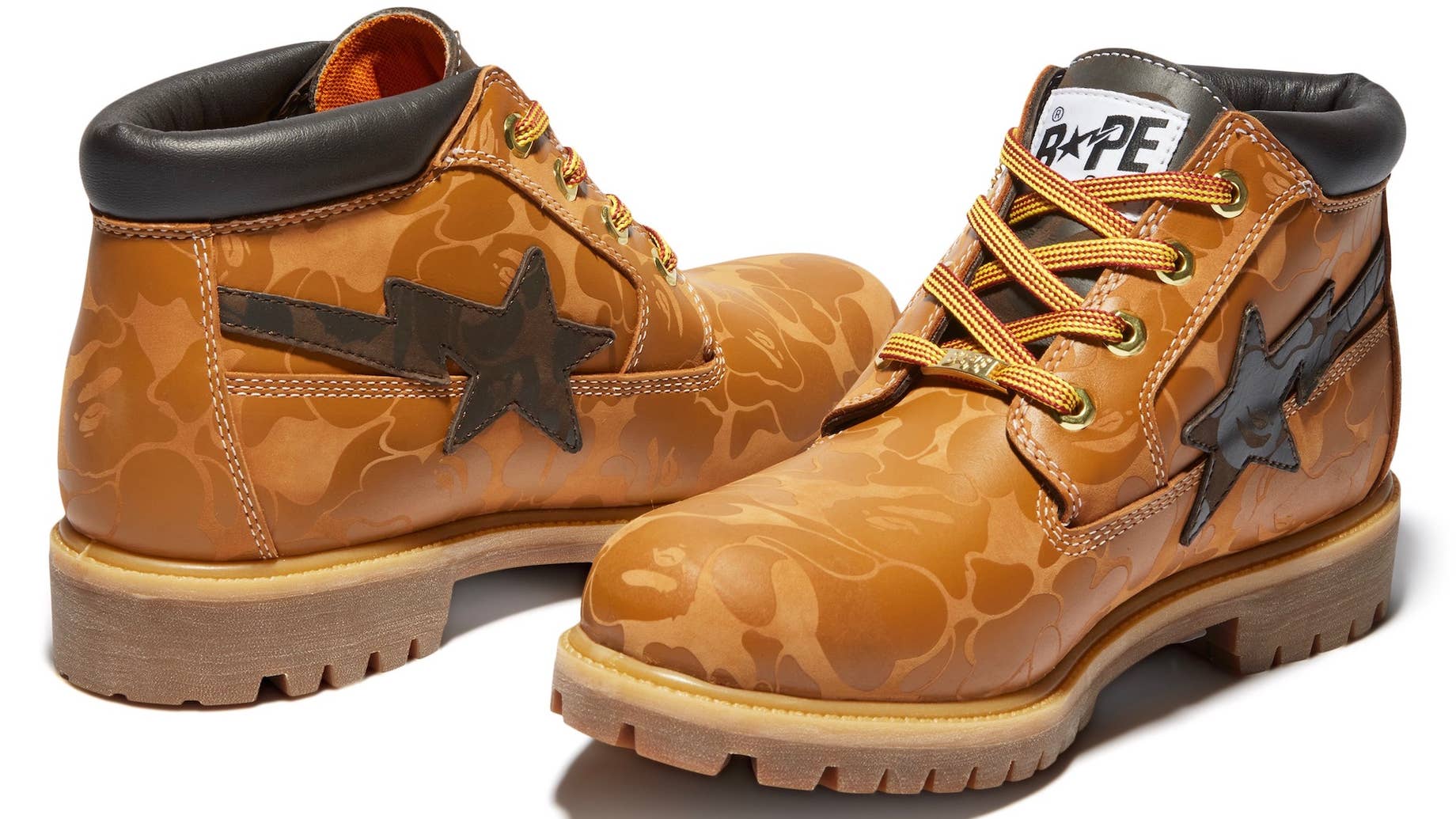 Here's a Look at Bape and Timberland's New Boot Collaboration | Complex