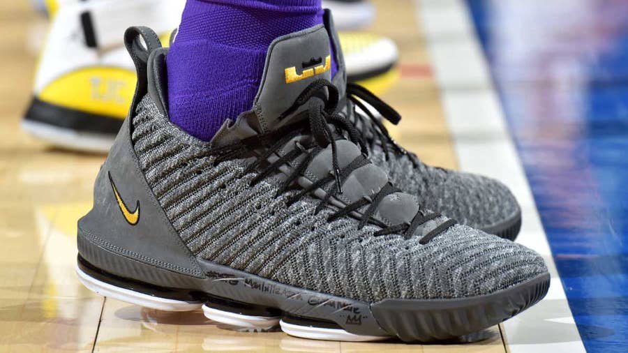 Grey And Yellow Lebron 10