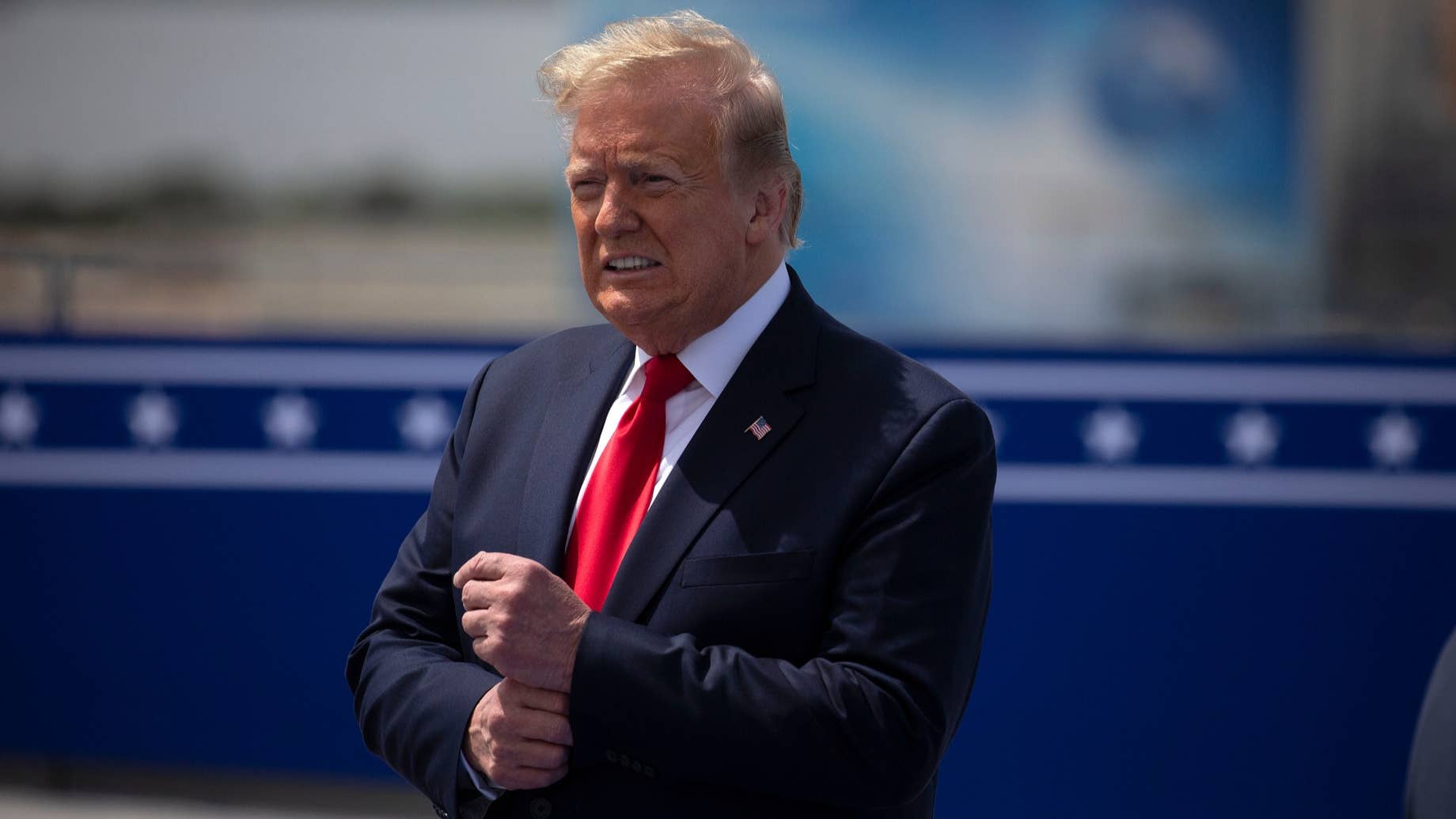 Trump Claims His Mid-Protest Bunker Visit Was for 'Inspection' Purposes ...