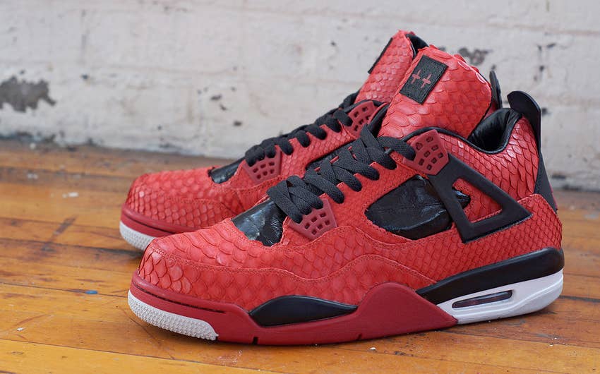 These Jordans Are Made of Python and Eel | Complex