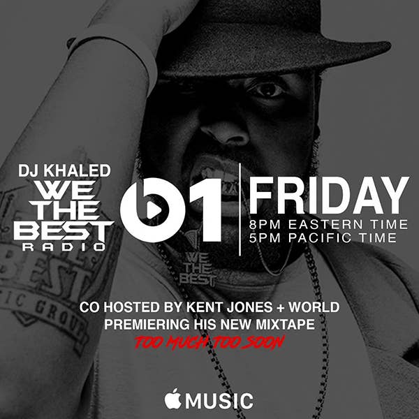 Stream Kent Jones' New Mixtape 'Too Much Too Soon' on We the Best Radio ...