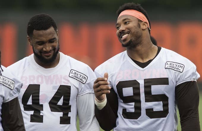 Myles Garrett Says Kevin Durant Rode 'On Somebody's Coattails' to Win a ...