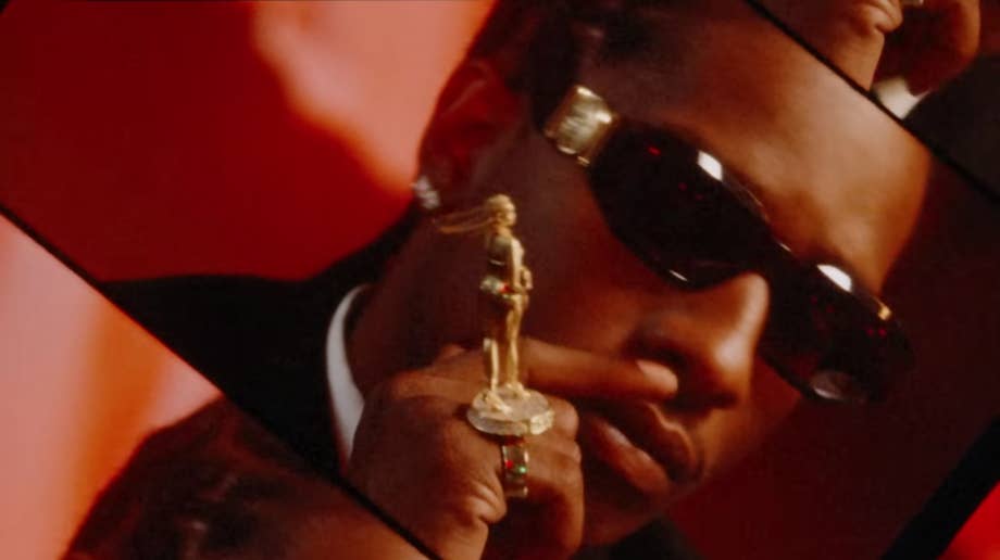 The Story Behind ASAP Rocky’s Rihanna Statue Ring in the “D.M.B.” Music ...