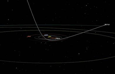 There's a Mysterious Rock From Another Solar System Flying Around in ...