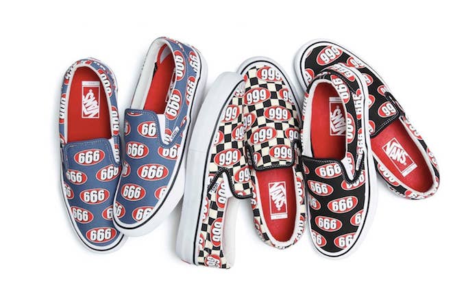 The Supreme x Vans "666" Slip-On Pack Is Dropping This Week | Complex