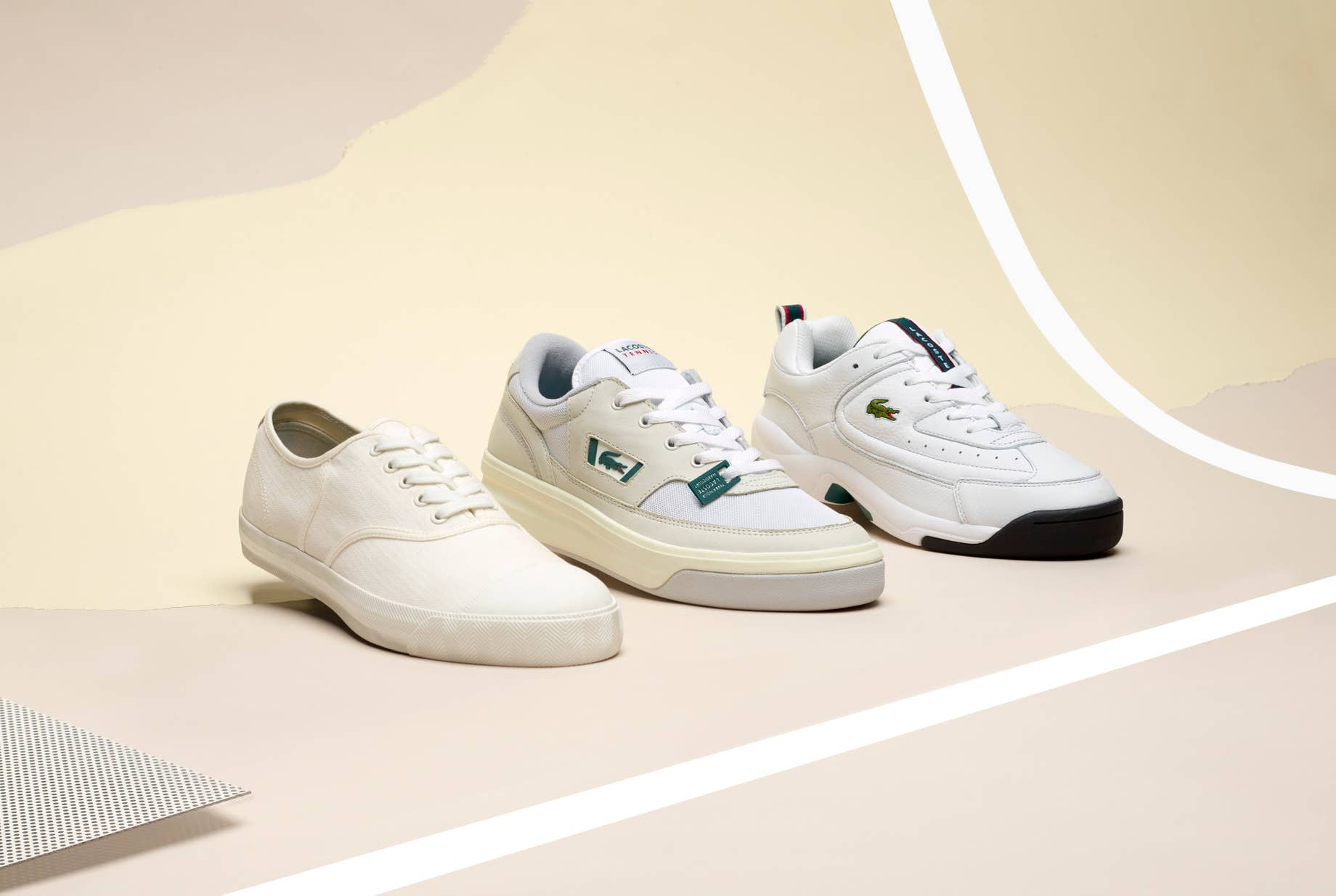 LACOSTE's Heritage Collection Reissues a Three-Peat of Classic ...