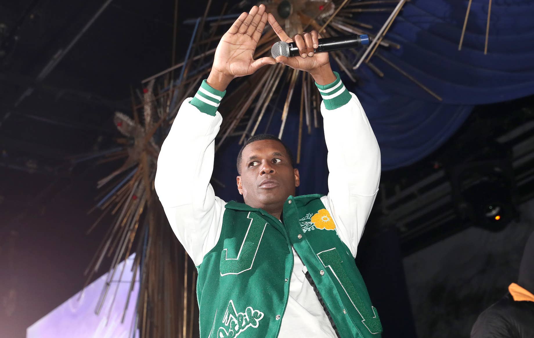 Jay Electronica Honors Louis Farrakhan With New Face Tattoo | Complex