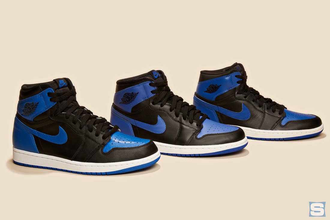 A Comparison of Every 'Royal' Air Jordan 1 Retro | Complex