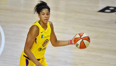 Candace Parker Shuts Down Shaq’s Suggestion That WNBA Should Lower Rim ...