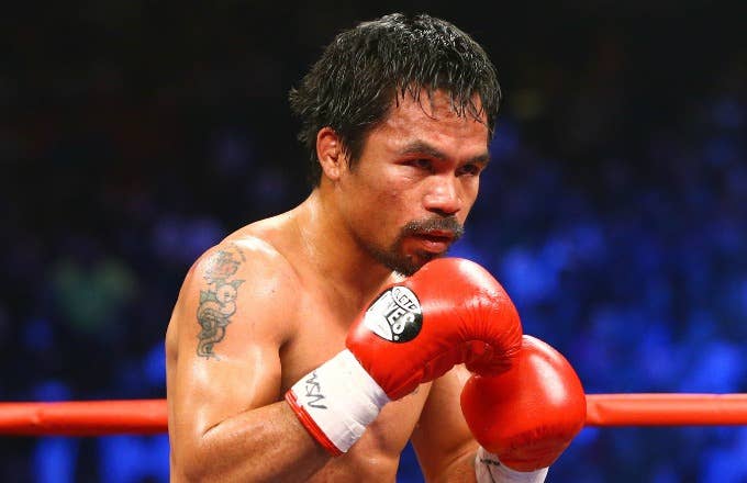 Manny Pacquiao Is Still Throwing Shots at Floyd Mayweather, Suggests He ...