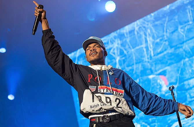 Chance the Rapper and Francis and the Lights Make Their Rock Chart ...