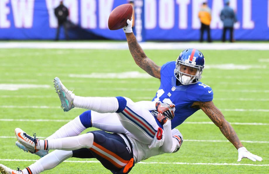 #SoleWatch: Odell Beckham Dared to Play in Nike Mag Custom Cleats | Complex