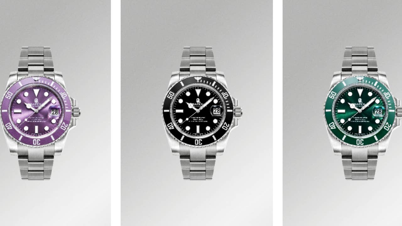 BAPE Unveils New BAPEX Type 1 Watch Collection | Complex