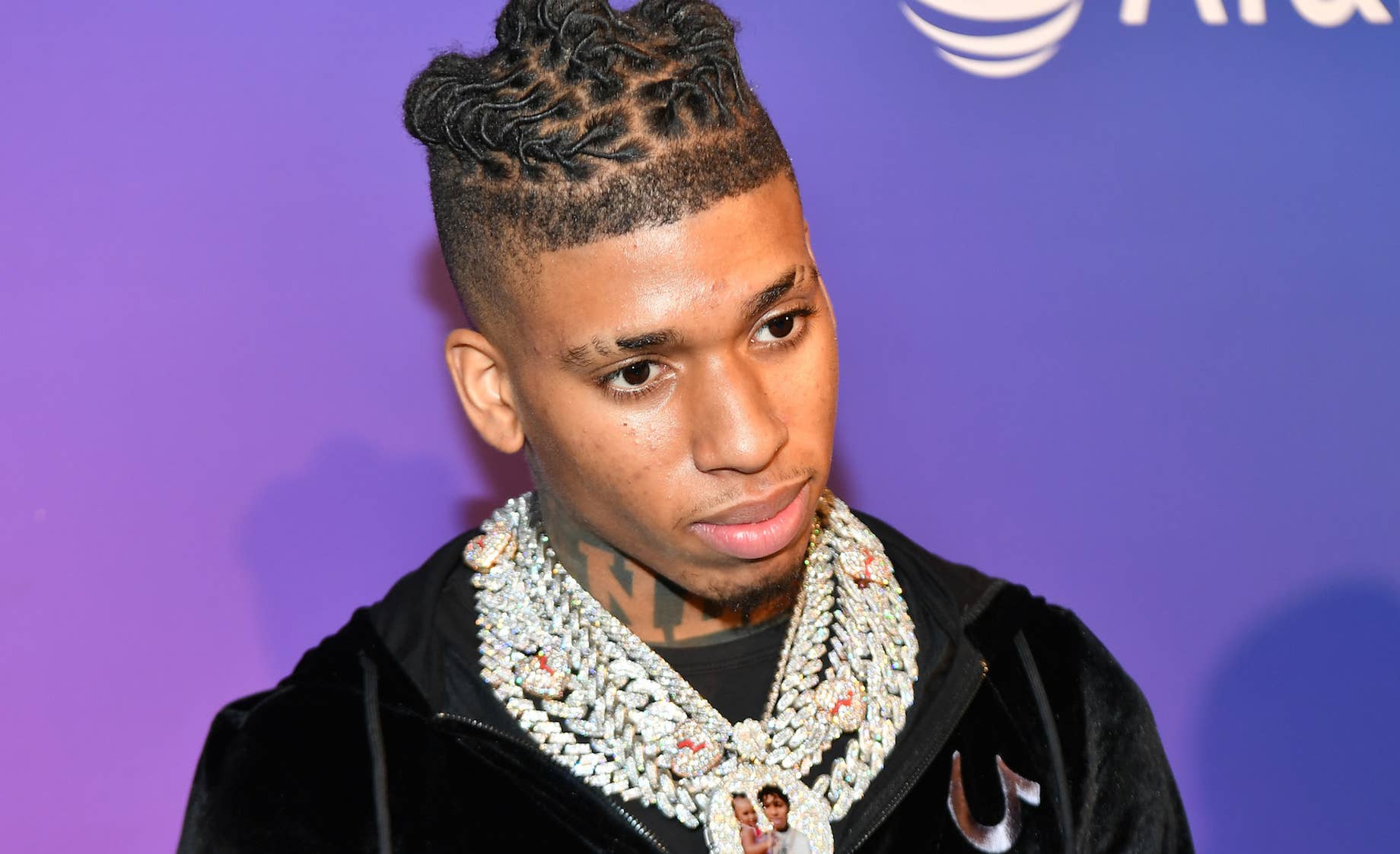 NLE Choppa Implies He’d Have a Threesome With Saweetie and His ...