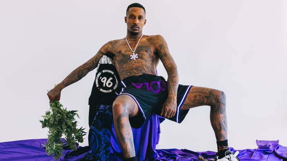 Brandon Jennings Models Allen Iverson's New Collection With Cannabis ...