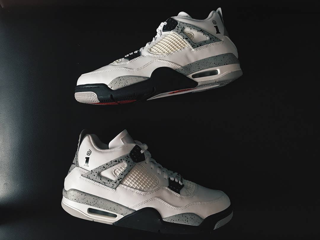 Exclusive Air Jordan 4s for Friends and Family of Interscope Records ...