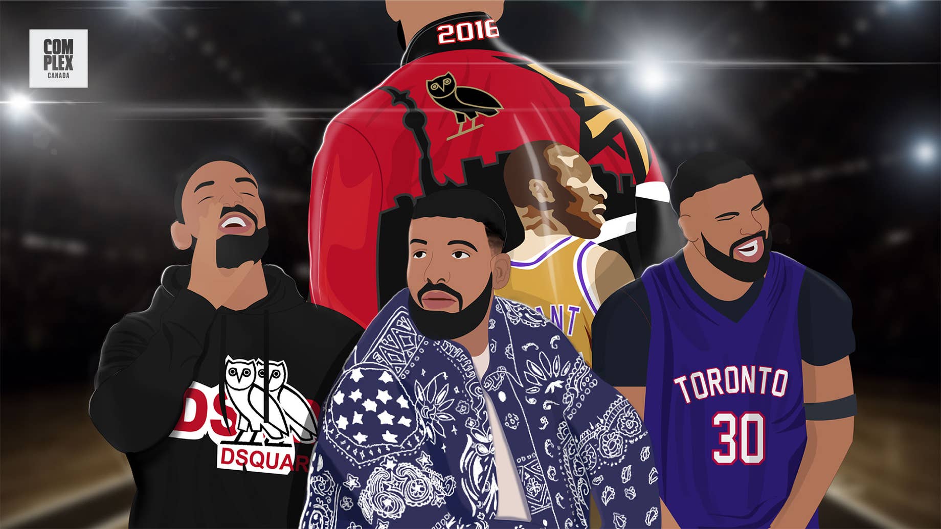 Drake’s Best Courtside Outfits | Complex