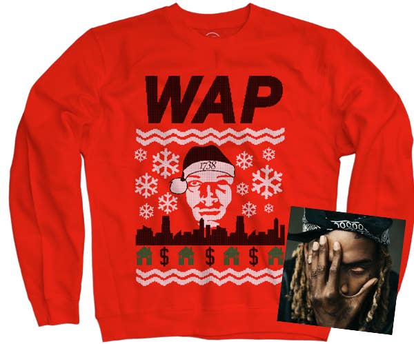 Of Course, Fetty Wap Has His Own Version of the "Ugly" Holiday Sweater ...