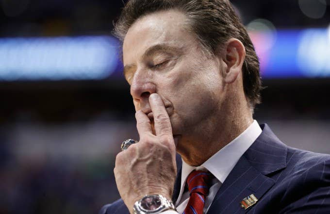 People Are Roasting Rick Pitino for His Embarrassing Exit Amid ...