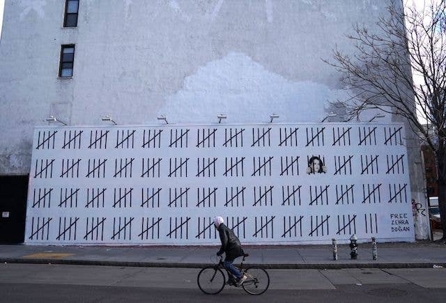 Banksy's Latest Mural Protests Imprisonment of Turkish Artist | Complex