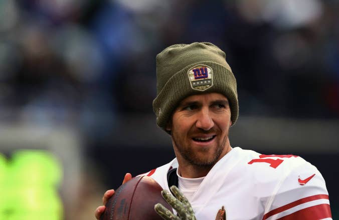 Eli Manning Is 'Likely to Start' Sunday and People Are Excited | Complex
