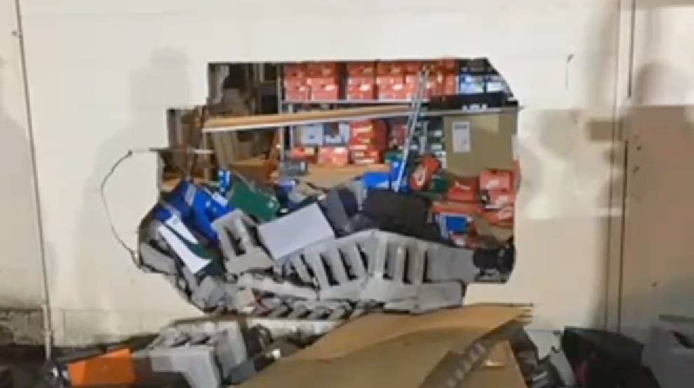 Thieves Smash Into Sneaker Store to Steal 'Space Jam' Jordan 11s | Complex