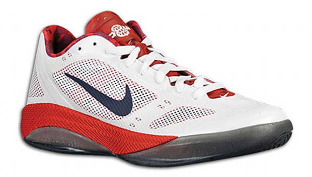 Nike Zoom Hyperfuse 2011 Low "White/Midnight Navy/Sport Red" | Complex
