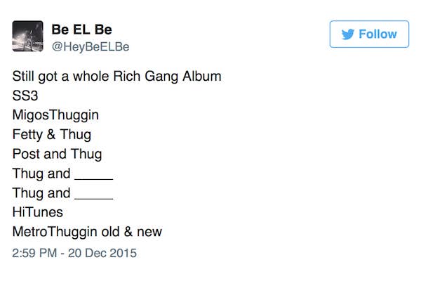 Young Thug Has 10 Projects Just Waiting To Be Released | Complex