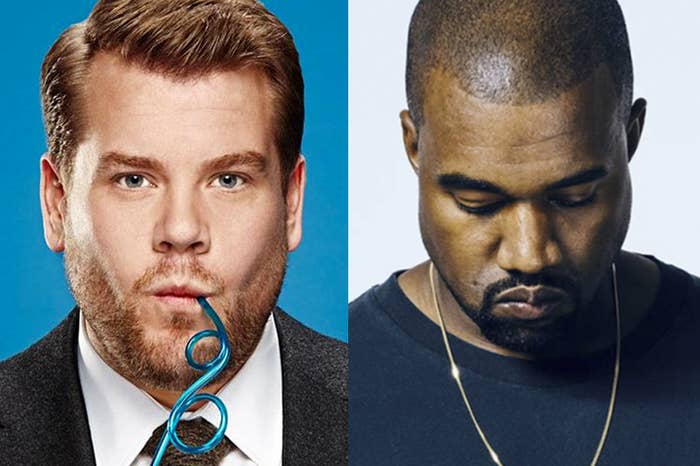 James Corden Says Kanye West Wants To Do Carpool Karaoke Despite