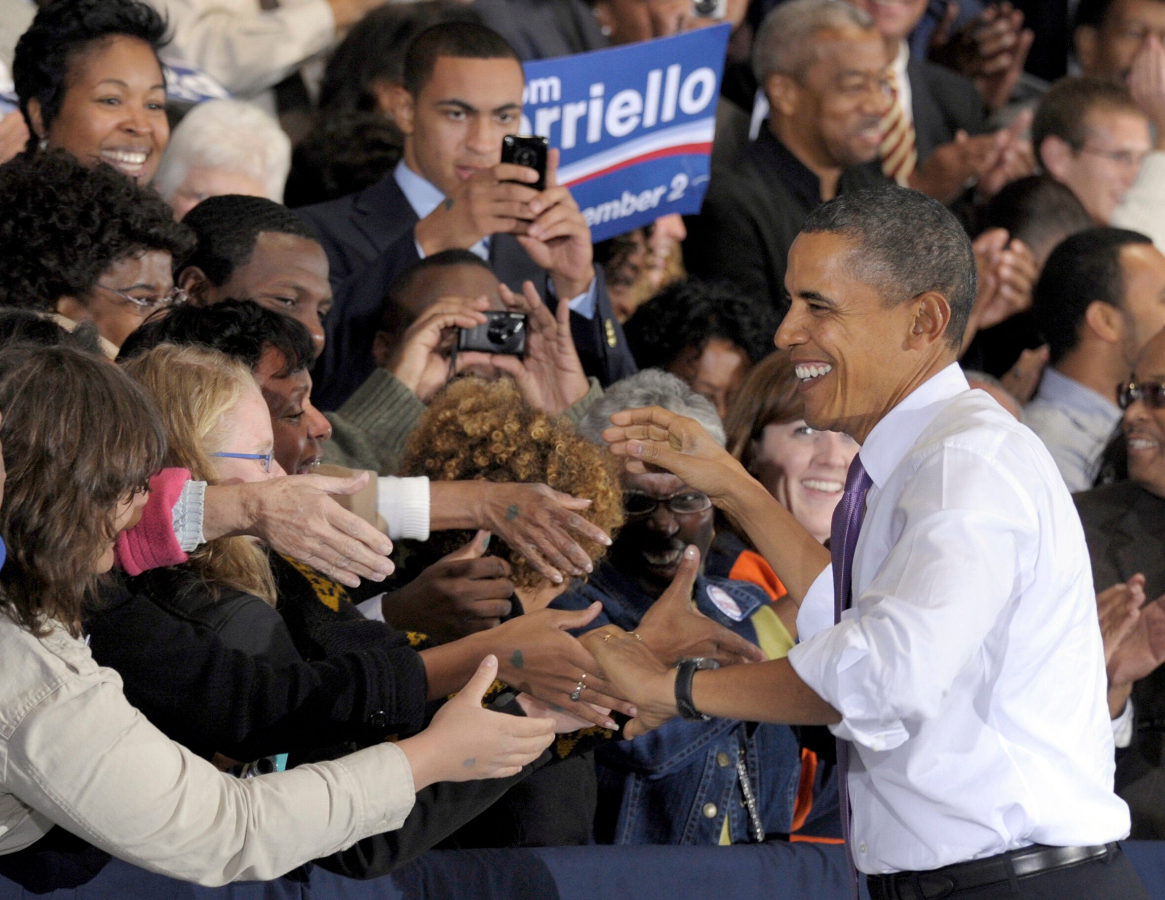 Obama Talks Women Touching Him Inappropriately As Pres